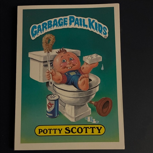 Toys | Garbage Pail Kids Potty Scotty | Poshmark